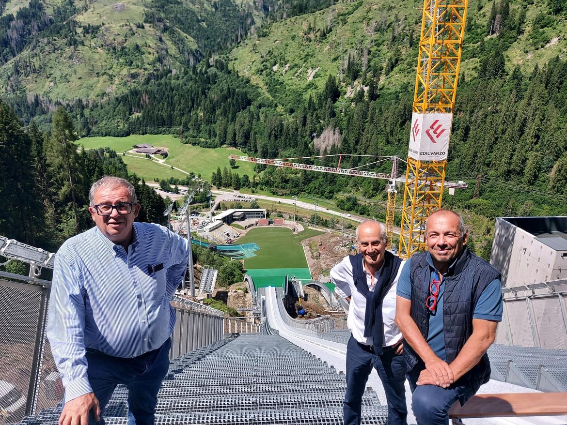 Lunedì 14 luglio il primo salto dai trampolini di Predazzo