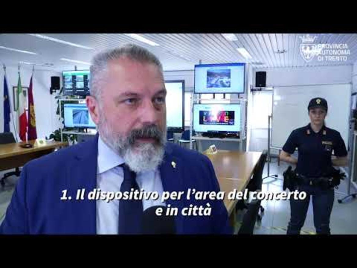 Vasco Live: il dispositivo di sicurezza spiegato dal questore vicario ...